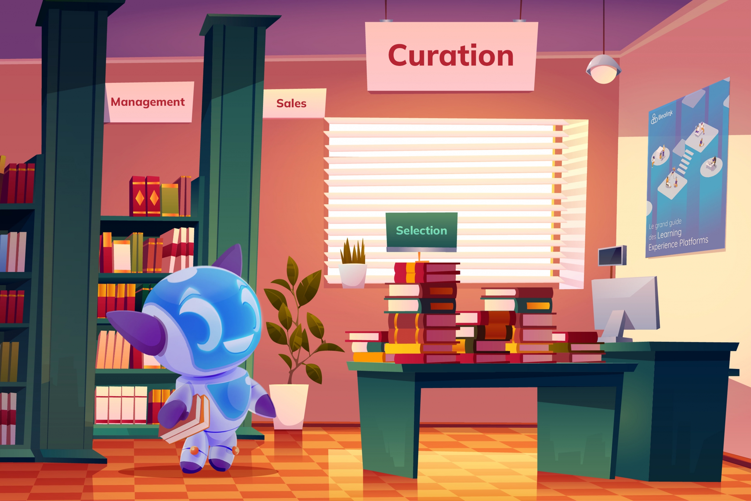 What is e-learning content curation and how to do it?- Bealink